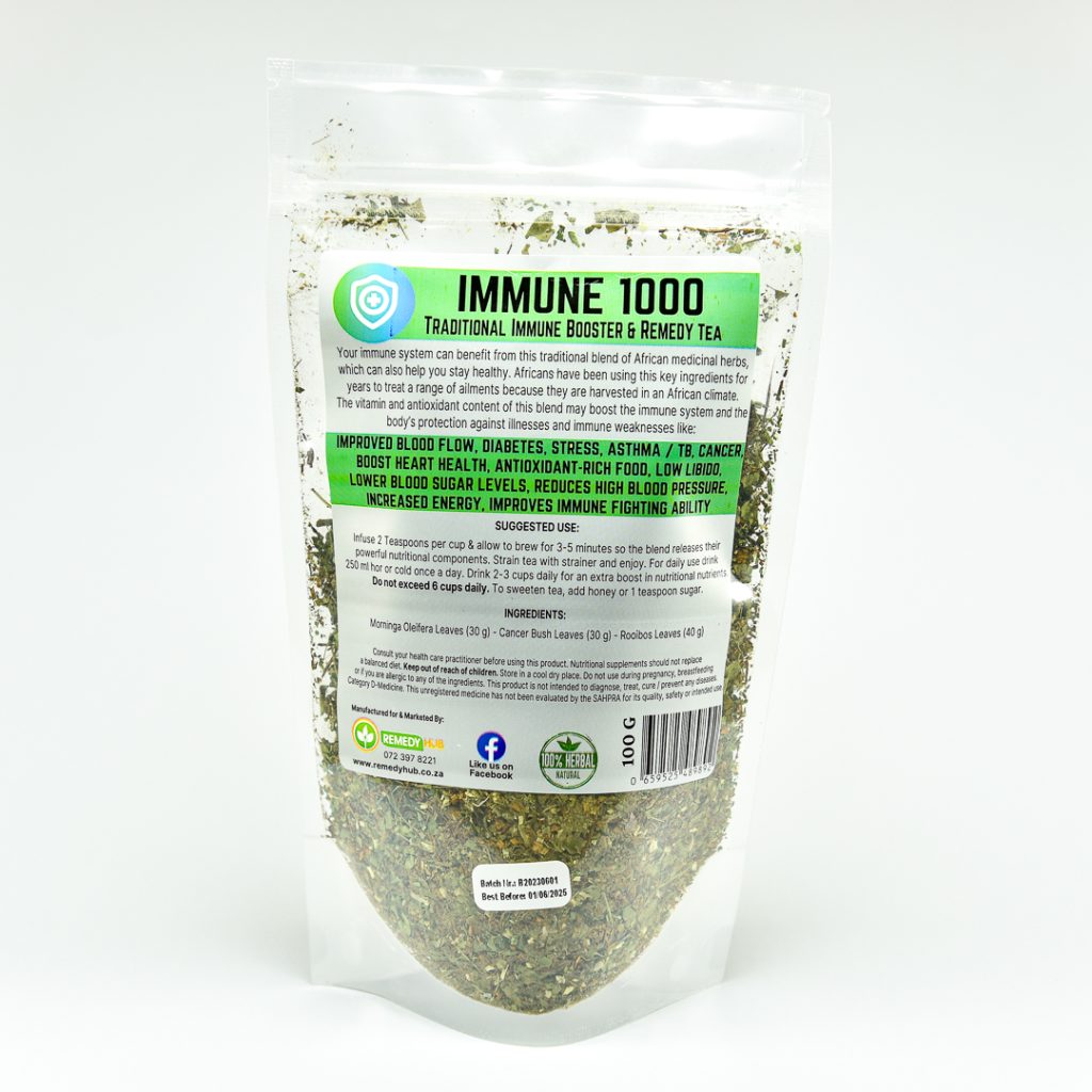 100gram - Immune 1000 – Traditional Immune Booster & Remedy Tea ...